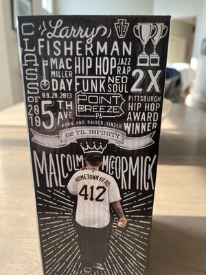 Pittsburgh Pirates Mac Miller Bobblehead SGA 7/19/25 New In Box | eBay