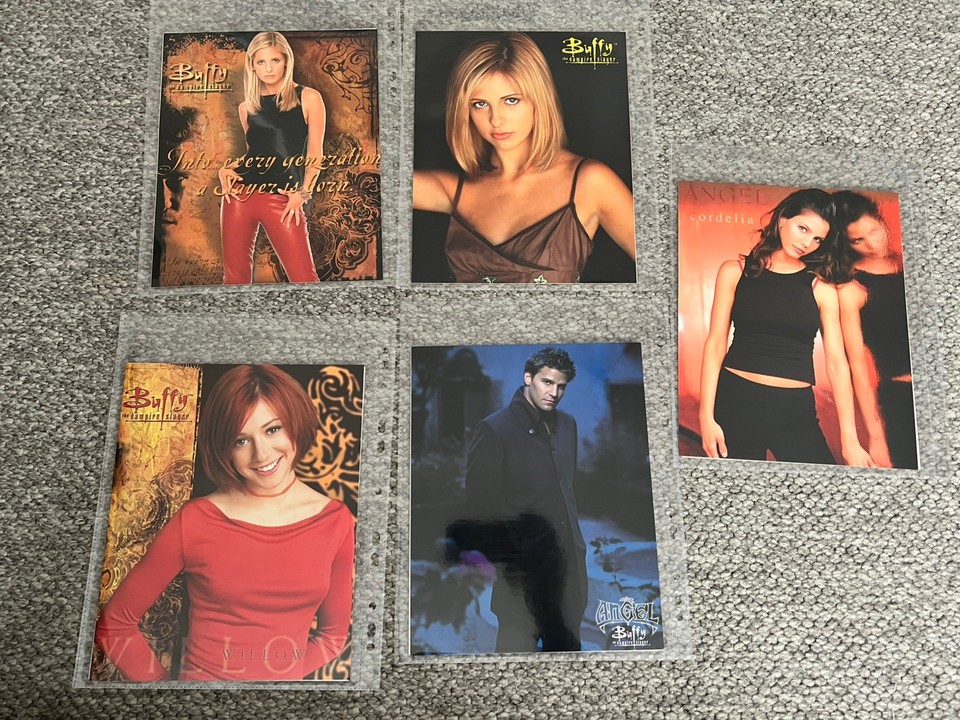 Buffy the vampire slayer Angel postcard set lot bundle | eBay UK