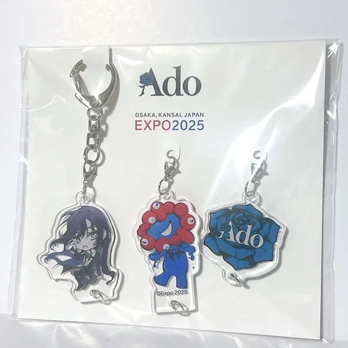 Ado Myak Collaboration Acrylic Keychain Set Of 3 Types | eBay