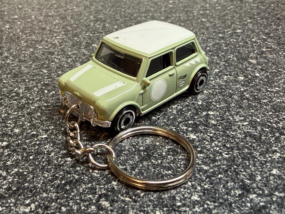 1964 Mini Cooper Keychain Mint Green Hot Wheels Matchbox Morris | eBay