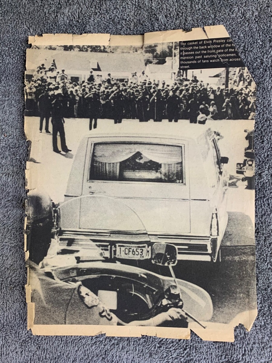 Elvis Presley Body In Casket