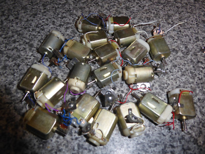 JOBLOT 50 R130 Motor Type 130 Hobby Micro Motors 3-6V DC 0.35-0.4A 8000 ...