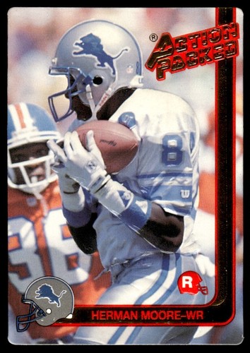 1991 Action Packed Herman Moore #1 | eBay