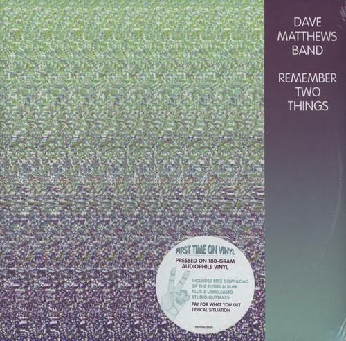 Dave Matthews Band Remember Two Things Double Vinyle LP 180 Gr. Neuf ...