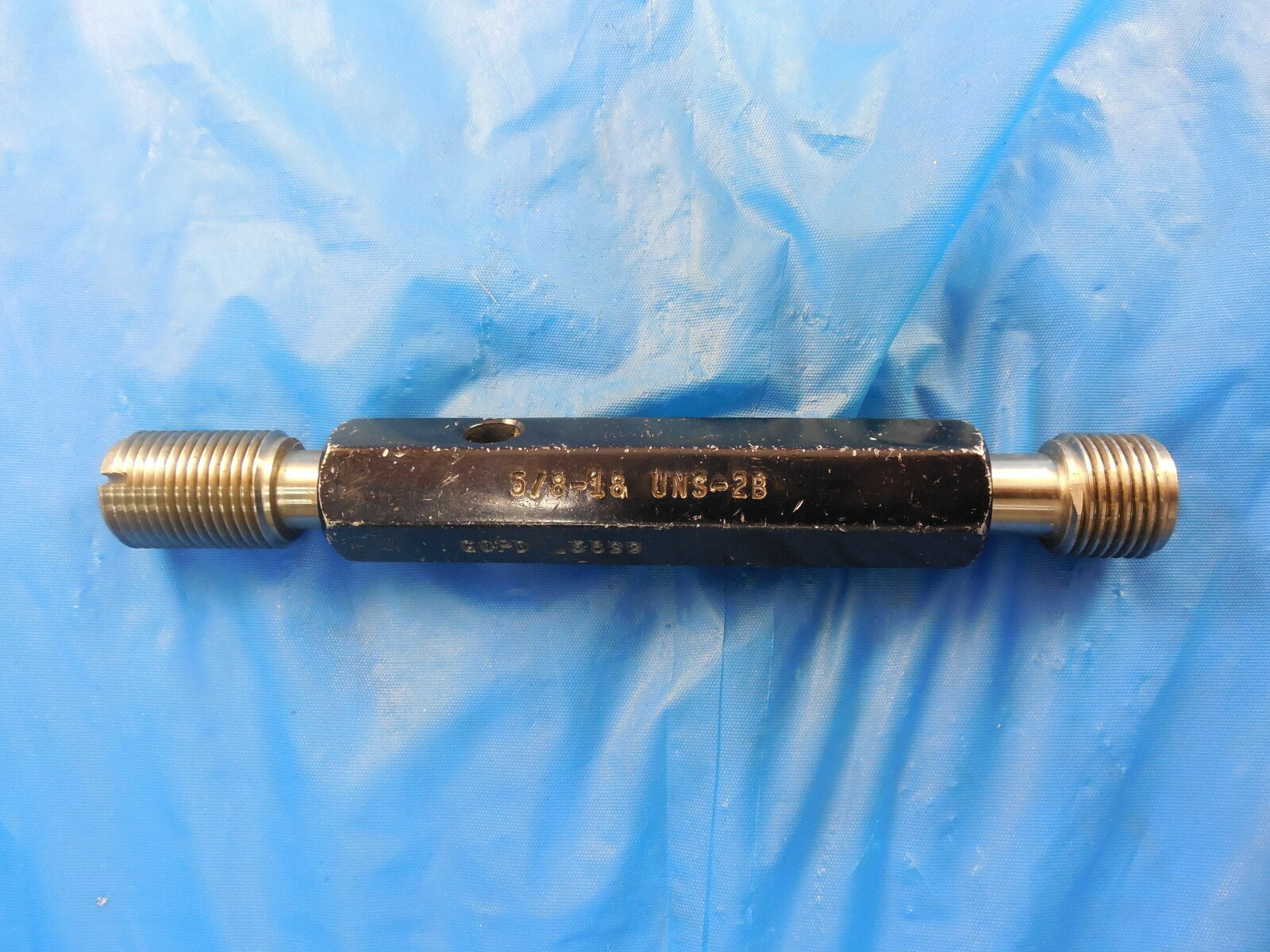 5/8 18 UNS 2B THREAD PLUG GAGE .625 GO NO GO P.D.'S .5899 & .5949 FREE ...