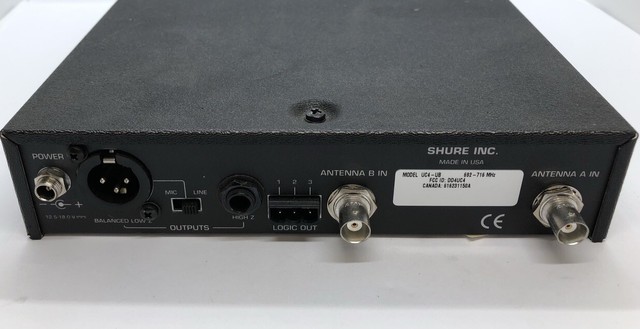 OEM Shure Uc4 UB Band Wireless Microphone System Receiver for sale ...