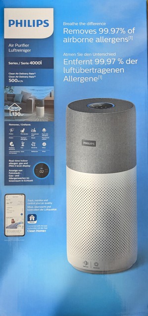 PHILIPS 4000i Series Luftreiniger - Grau/Weiss (AC4236/10) online ...