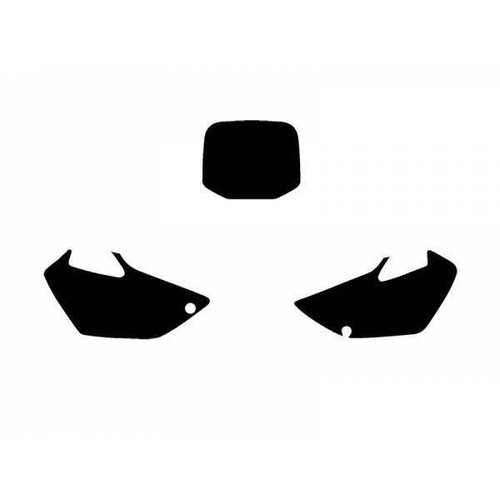 Blackbird Yamaha Yz 85 2002 - 2014 number plate stickers black | eBay