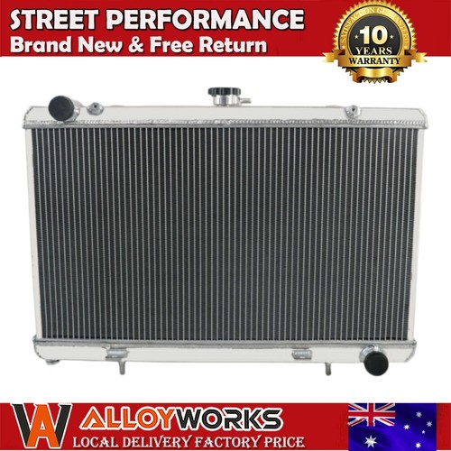 3 Row Aluminum Radiator Fit NISSAN 180SX S13 SR20DET HIGH FLOW 1989 ...
