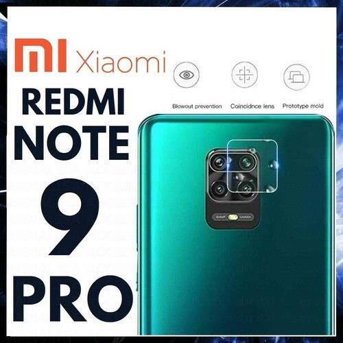 For XIAOMI REDMI NOTE 9 PRO CAMERA LENS PROTECTOR REAR TEMPERED GLASS ...