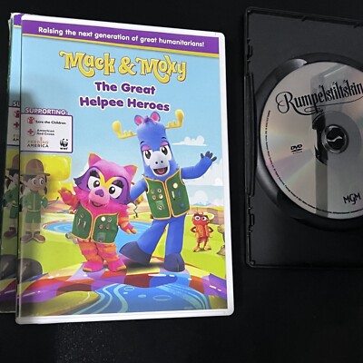 Dvd Lot of 2 Rumpelstilskin and Mack and Moxee The Great Helpee Heroes ...
