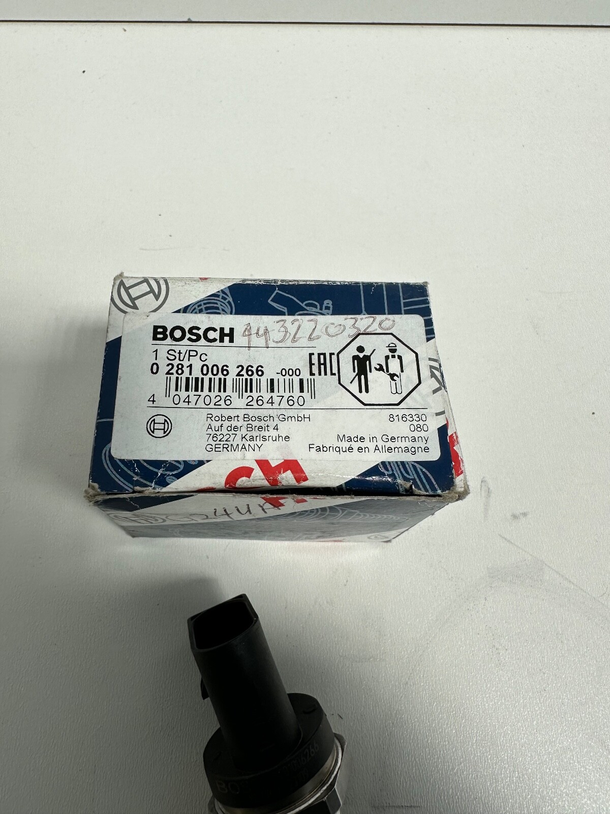 Bosch 0281006266 Pressure Sensor for sale online | eBay