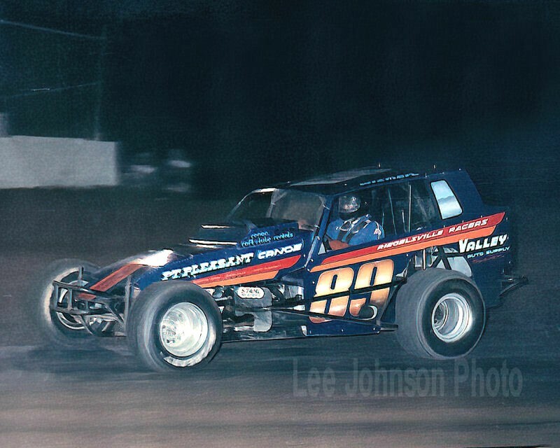 1984 Kenny Wismer Jr 4x6 print Big Block Dirt Modified Racing - Free ...