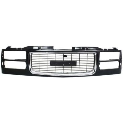 Grille Assembly Black W/Composite Type For GMC Yukon Suburban 12388709 ...