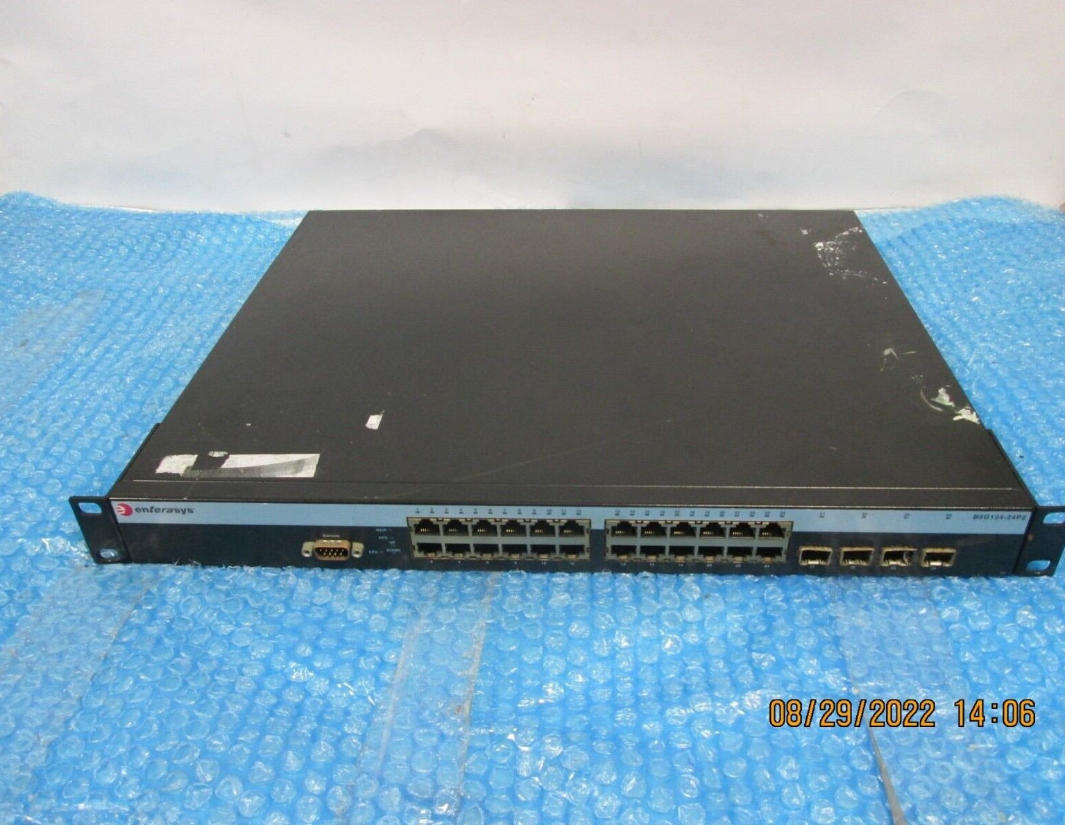 Enterasys B5G124-24P2 Gigabit PoE 24-Port Switch Managed Rack Mount | eBay