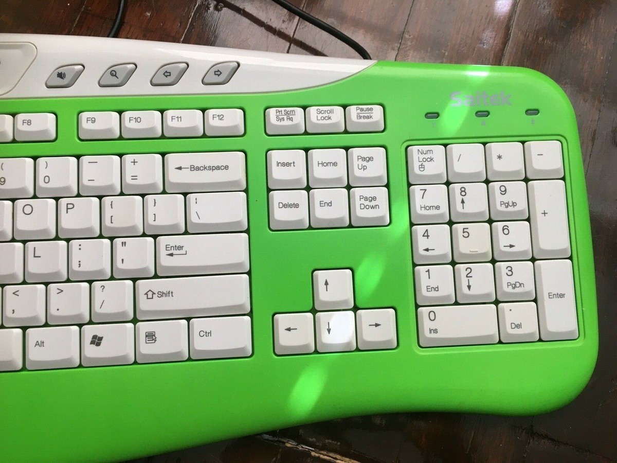 Saitek Keyboard Green