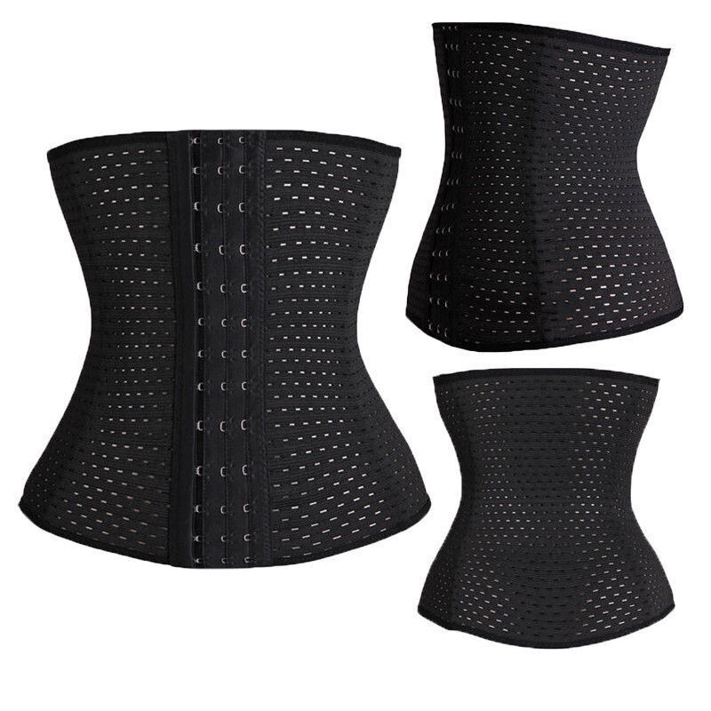 Women Sexy Burlesque Basques Boned Corset Top Lace-Up Costume Fancy ...