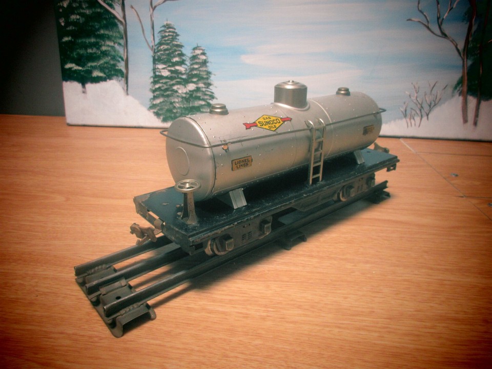 LIONEL 515 STANDARD GAUGE GAS SUNOCO OILS TANK CAR. | eBay