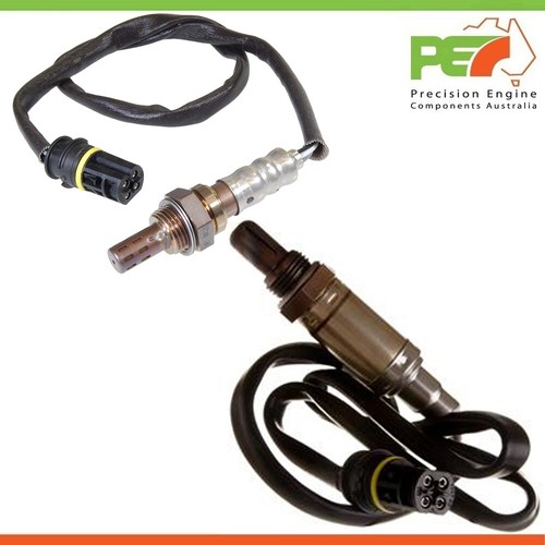 2x PEC Pre-Cat Oxygen Sensors LHS + RHL To Suit Mercedes Benz E320 3.2L ...