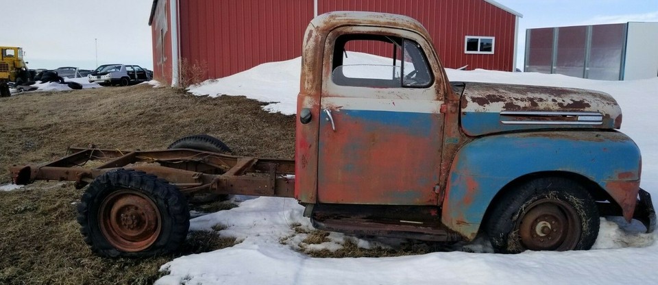 Inner Fender Driver 1948-50 Ford Truck 1949 1950 48 49 pickup F1 F2 | eBay