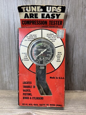 VTG Rite Autotronics (RAC) Compression Gauge (0-300#) Made in USA | eBay