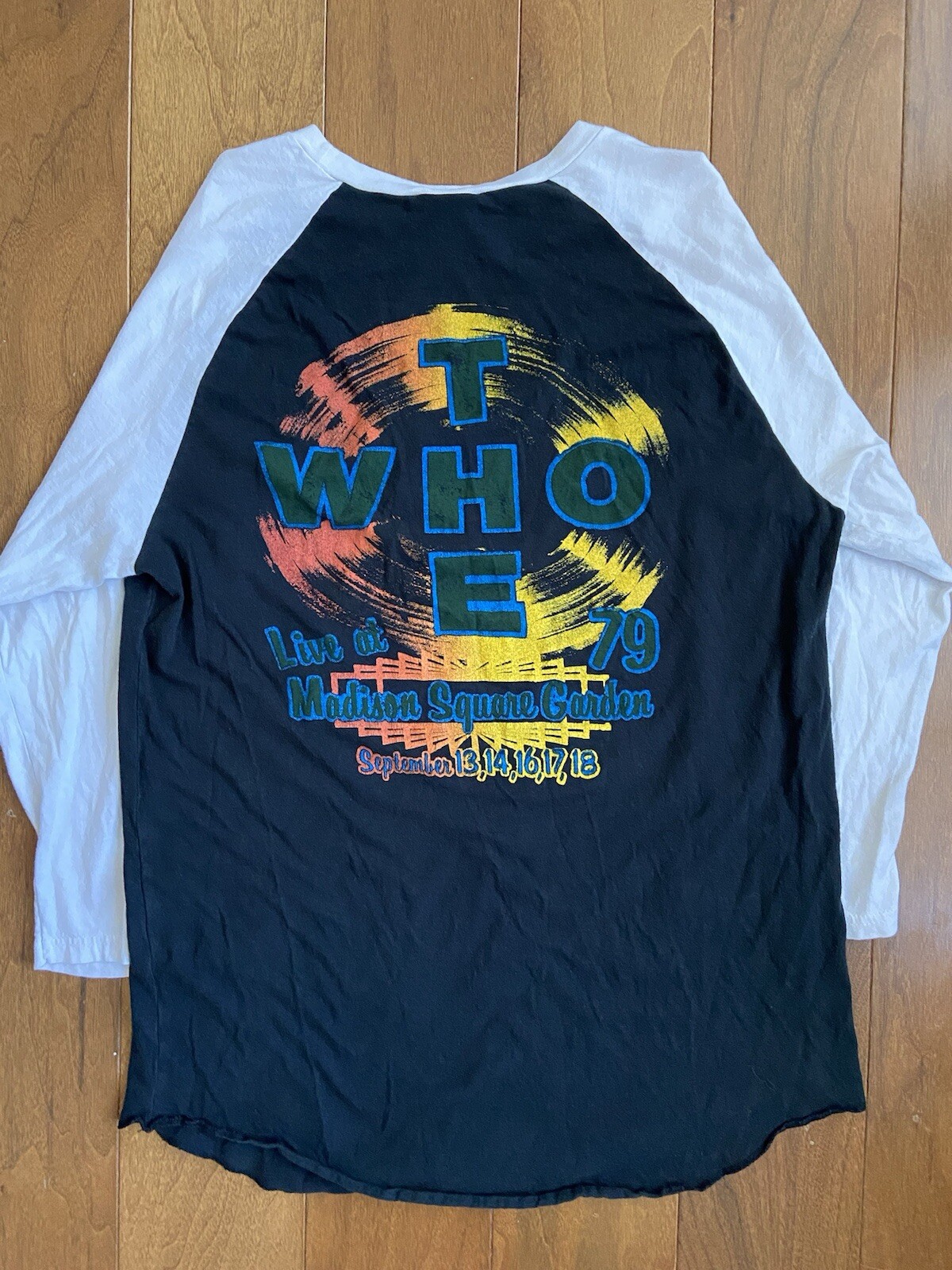 2005 The Who 79’ Long Live Rock Raglan (Band) - Gem