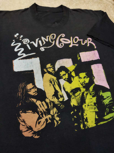 Living Colour Band Rap Short Sleeve T-shirt Unisex All Size S To 5XL ...