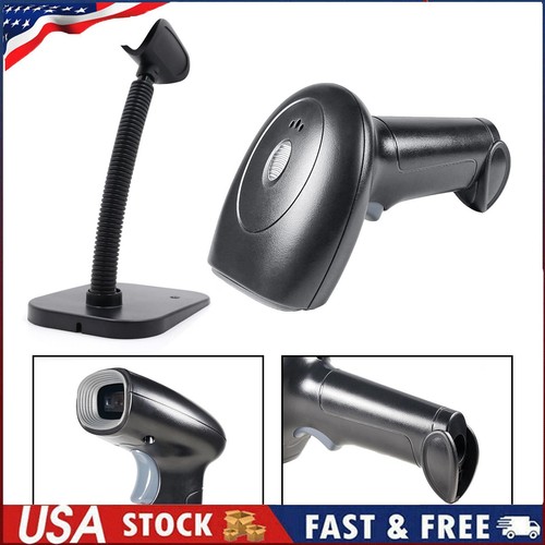 HS-22 Intelligent 1D + 2D Laser Scanner Bar Code Reader Handheld Gun V1 ...