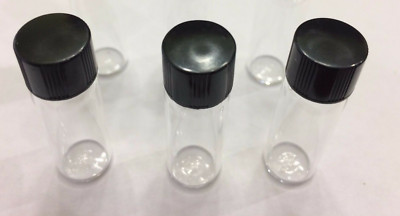 Clear Glass Sample Vial Vials w/ Screw Cap 2 ml Lot of 3 NEW | eBay