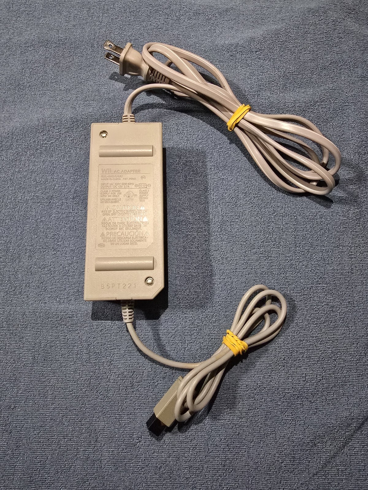 Nintendo Wii Power Supply Original Genuine OEM AC Adapter Cord Brick ...