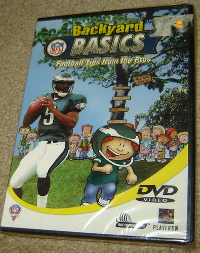 NFL FILMS BACKYARD BASICS FOOTBALL TIPS FROM THE PROS DVD, NEW AND ...