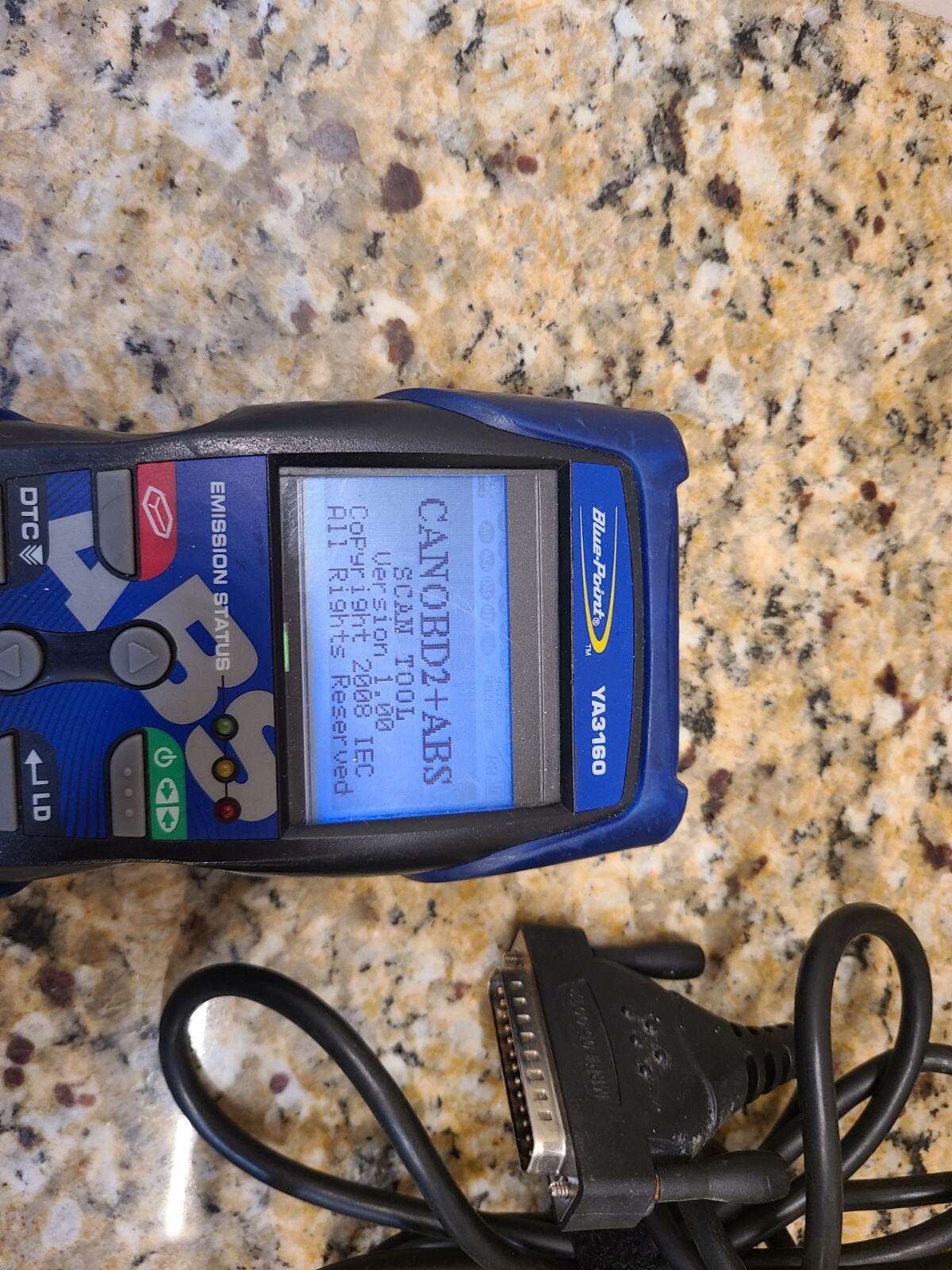 Blue Point YA3160 Can ABS Obd2 Scan Tool Scanner for sale online | eBay