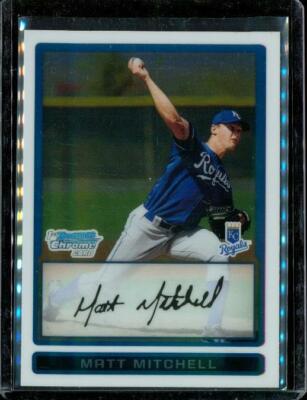 2009 Baseball Card Bowman Chrome Prospects BCP147 MATT MITCHELL KC ...