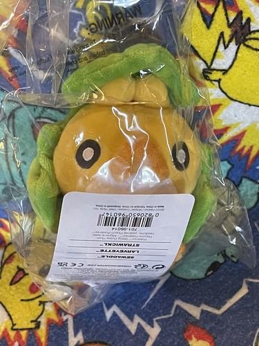 Sewaddle 4in Plush Pokemon Center New With Tags Sold Out | eBay