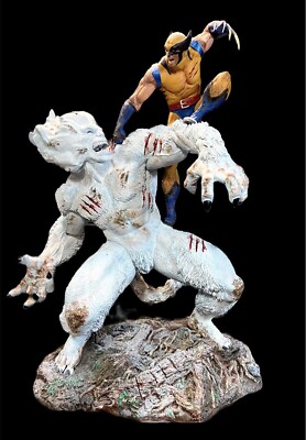 Wolverine Vs Wendigo Statue 1/4th custom X-MEN 97 Marvel | eBay