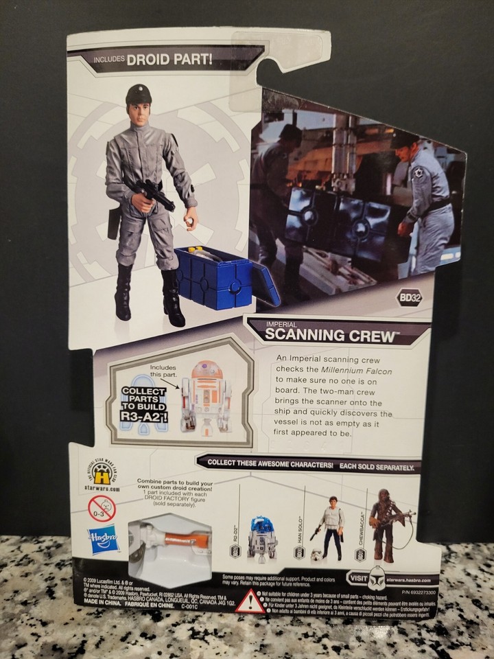 Imperial Scanning Crew BAD 2009 BD32 STAR WARS Legacy Collection MOC ...