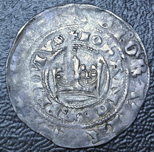1310-1346 AD MEDIEVAL CZECHOSLOVAKIA BOHEMIA - PRAGERGROSCHEN - SILVER ...