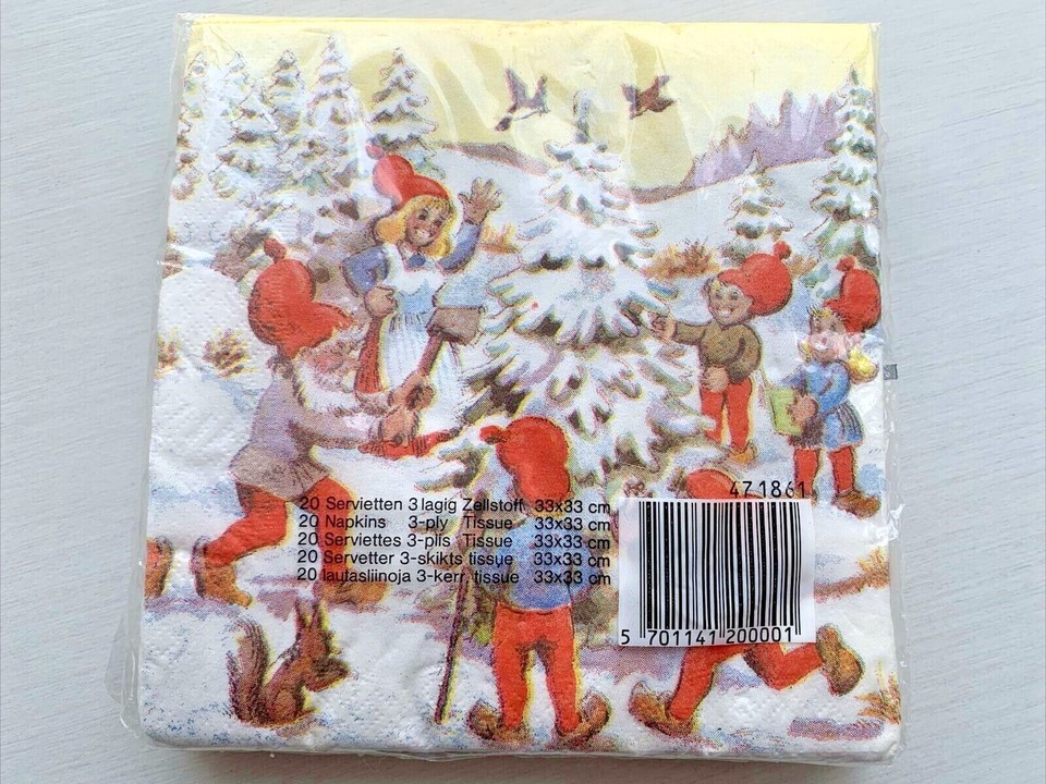 Vintage Christmas Paperware Holidays Lot Placemats Napkins Coasters | eBay