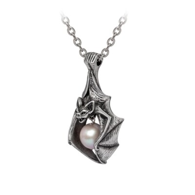Alchemy Gothic Vampire's Eye Pendant Necklace Pewter Bat Occult Horror ...