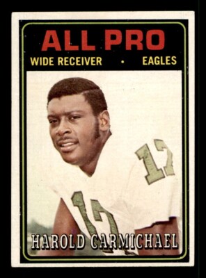 1974 Topps Football #121 Harold Carmichael (All Pro) VG *d2 | eBay
