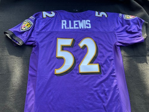 Vintage Baltimore Ravens Ray Lewis Reebok NFL Jersey Men’s Size 52 New ...
