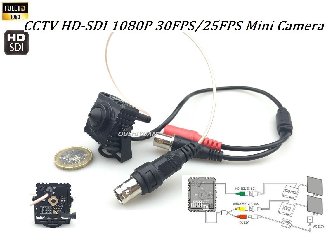 Industry HD-SDI 1080P Mini SDI Camera AHD/TVI/CVI/CVBS/Ex-SDI Camera | eBay