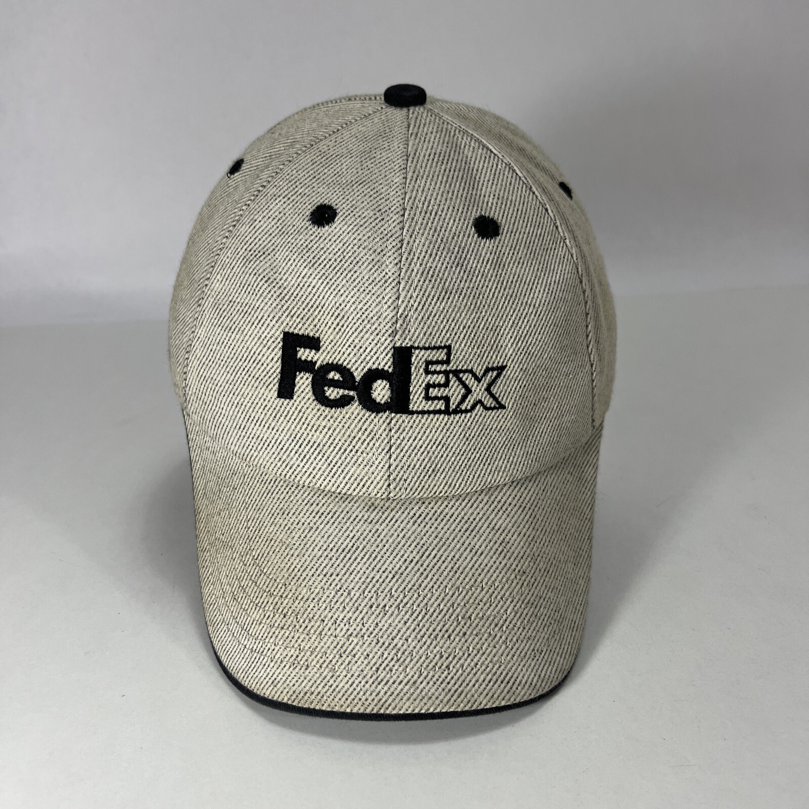 FedExVintage Leather Dad Hat - Legend Made in USA - Gem