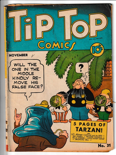 Tip Top Comics No. 31, Nov. 1938, United Features Syndicate. Good ++ | eBay