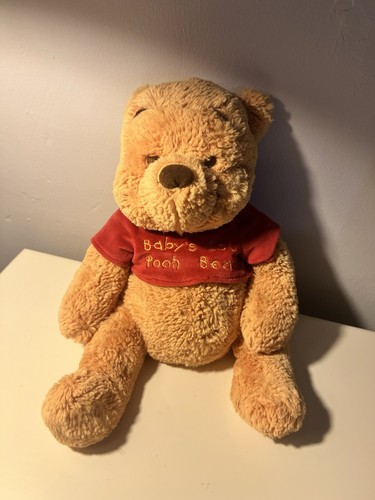 Vintage Disney Baby, Baby’s First Pooh Bear Plush With Rattle Inside | eBay