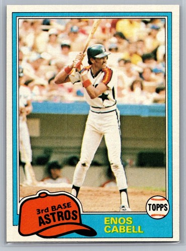 1981 Topps #45 Enos Cabell Houston Astros NM-MT | eBay