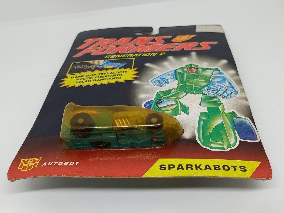 HASBRO TRANSFORMERS GENERATION 2/G2 [SIZZLE] SPARKABOTS AUTOBOT MOSC ...