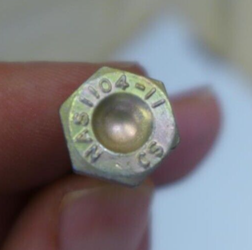 Lot of 20 Aircraft Hex Shear Bolts NAS1104-11 NEW | eBay