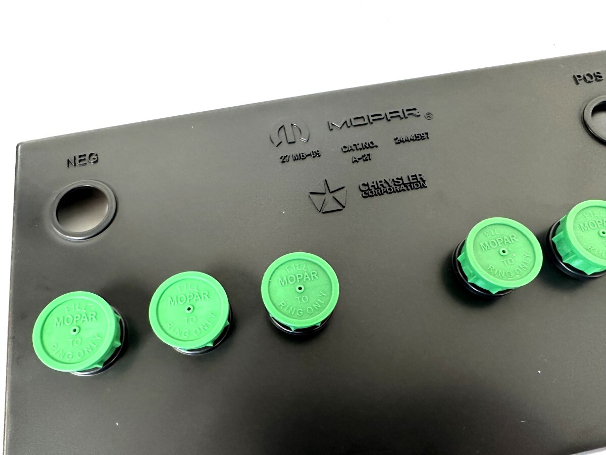 For 1966-1974 A/B/E-Body Chrysler Models - Group 27 Battery Topper W ...