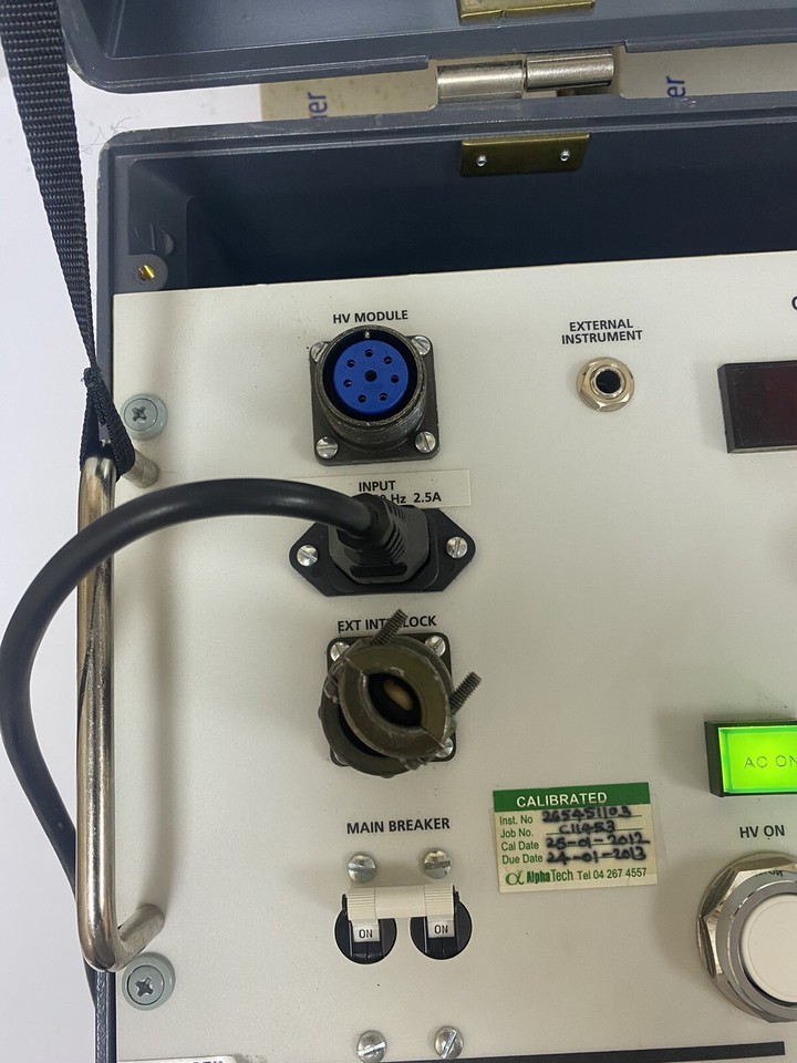 Megger/Biddle Cat No: 220070-47 , 70 KILOVOLTS DC Dielectric Test Set ...